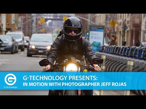 G-Technology Presents: In Motion with Fashion Photographer Jeff Rojas