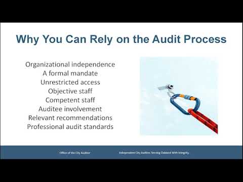 Oakland City Council Orientation 2023: City Auditor