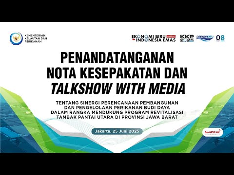 Penandatanganan Nota Kesepakatan dan Talkshow With Media