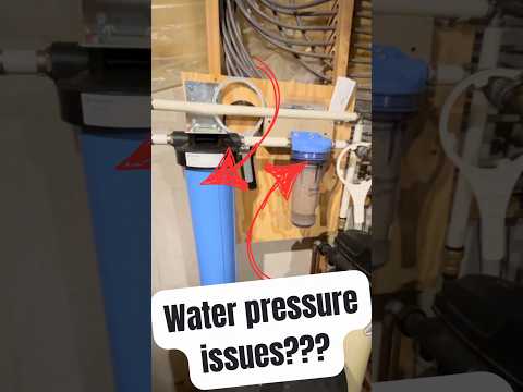 Low water pressure in your house?? Check this! #watercistern #plumbing #well