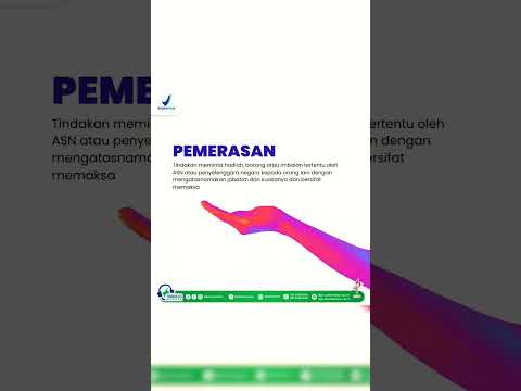 KENALI PERBEDAAN SUAP, GRATIFIKASI DAN PEMERASAN #BPOM #SayNoToCorruption #SMAP