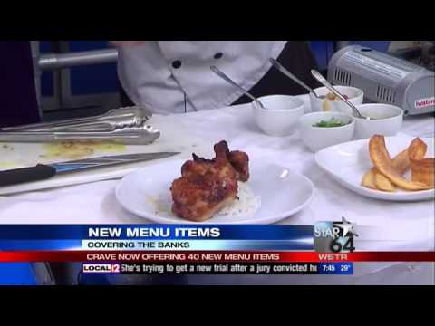 Tropical flavors from Crave restaurant