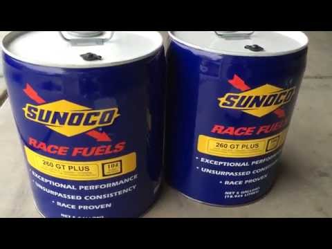 Sunoco Race Fuel 104 Octane 5 Gallon Weight