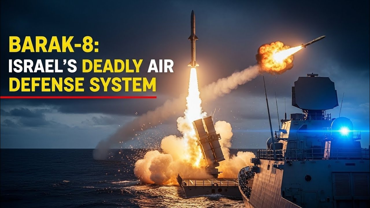 Israel’s BARAK-8 Air Defense System SHOCKS the World | Missiles That Never Miss