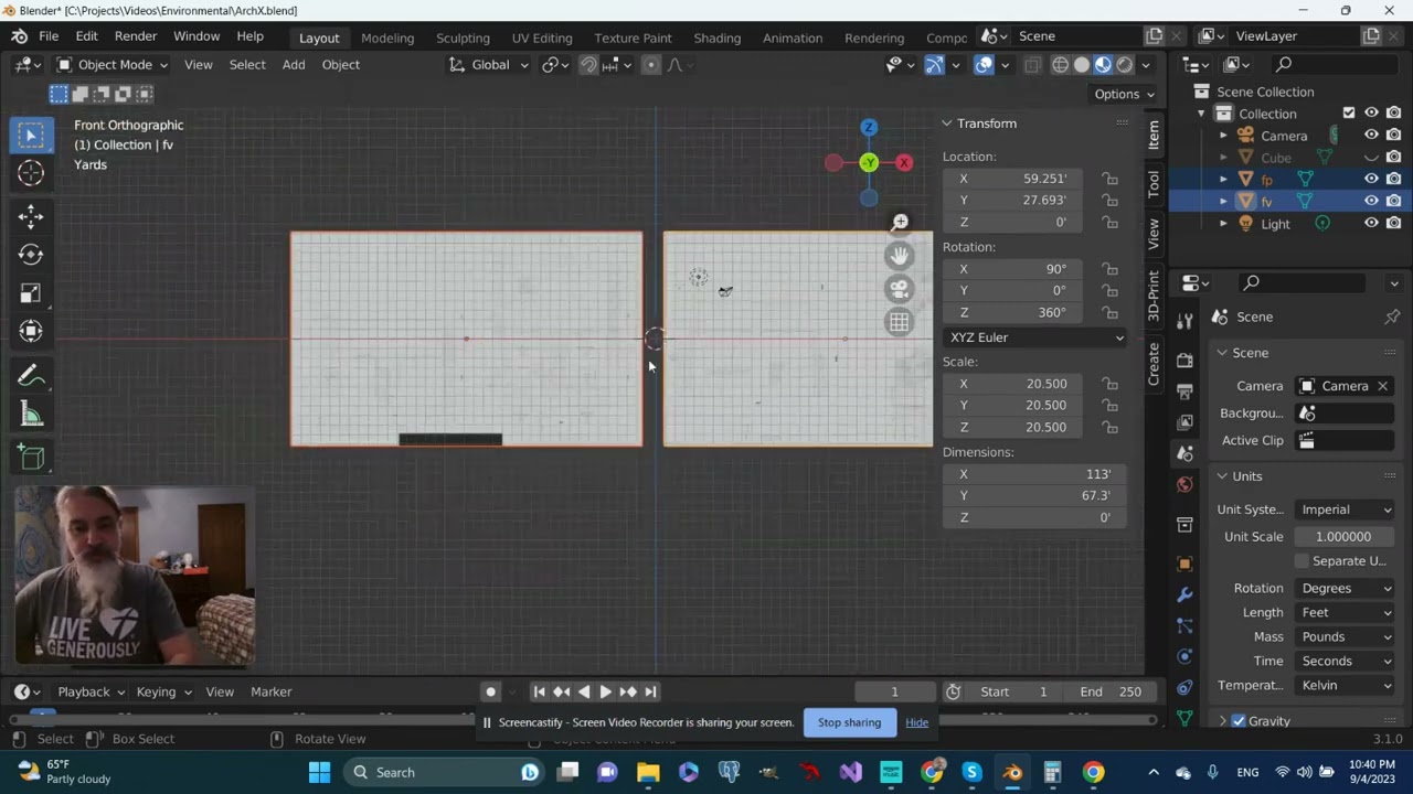Reference Images in Blender Part 1
