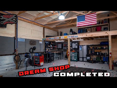 Completed Shop Tour! Reckless Wrench Garage