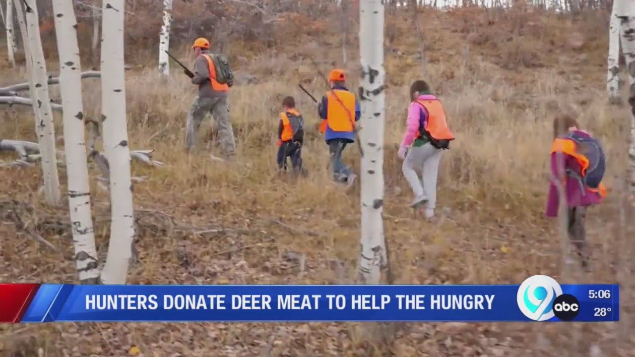 Hunters donate venison to help feed the hungry