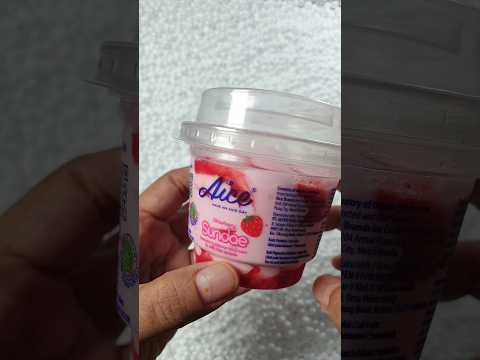 memcari dan menemukan jajanan es krim aice sundae strawberry didalam kardus #huntingjajan #aice