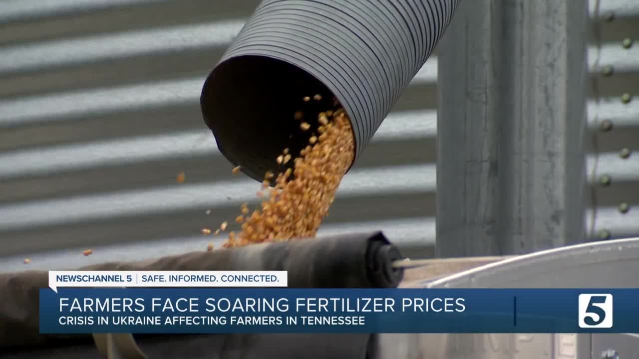 Farmers worry about food supply amid soaring fertilizer prices