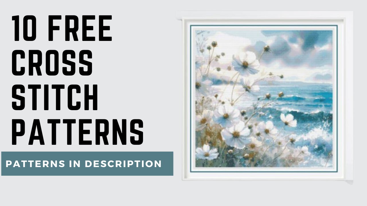 FREE Cross Stitch Patterns You Need to Try Today
