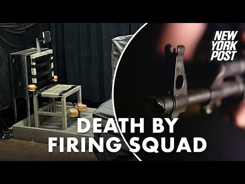 How death by firing squad works
