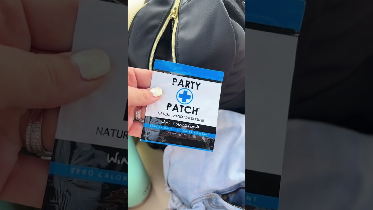 Get your hangover patch today! #PartyPatch #hangovercure