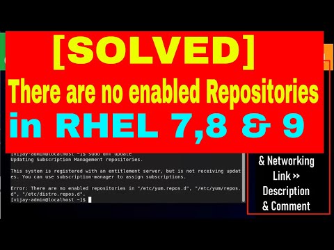 Don't Panic! Fixing 'No Enabled Repositories' in /etc/yum/repos.d and /etc/distro/repos.d