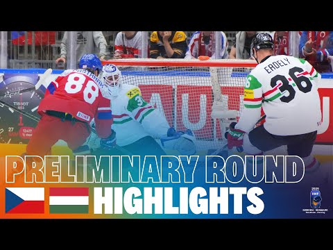 Highlights: CZECHIA vs HUNGARY | 2025 #MensWorlds #IIHF