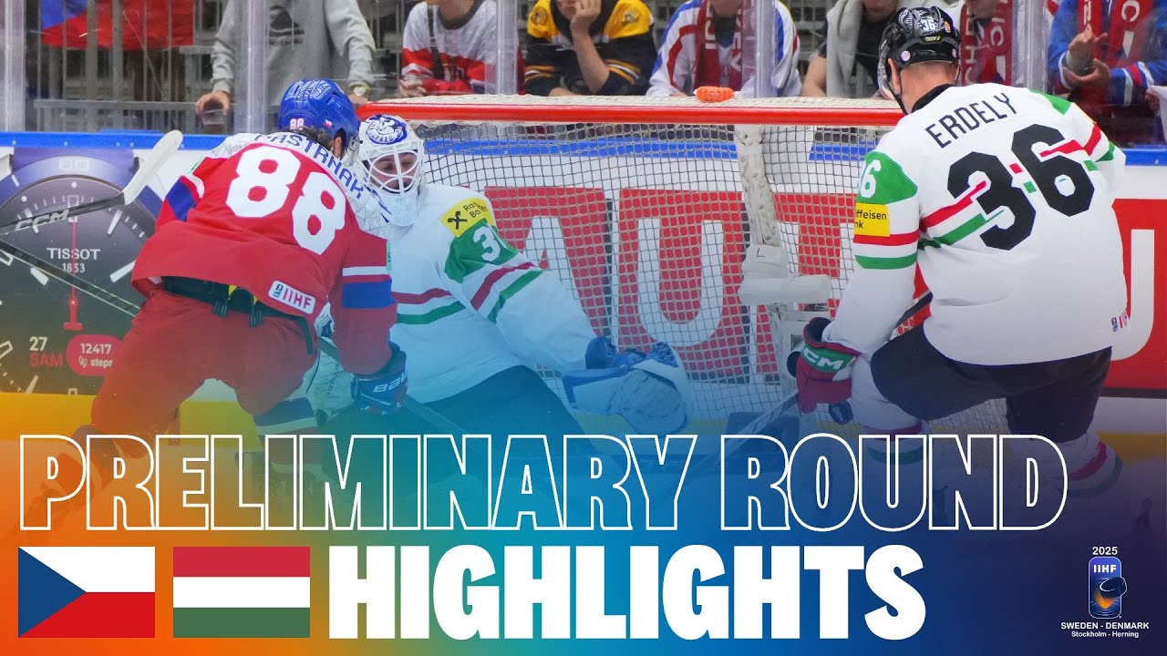 video: Česko – Maďarsko (MS v hokeji 2025) 6-1 | ŽivéPřenosy.cz