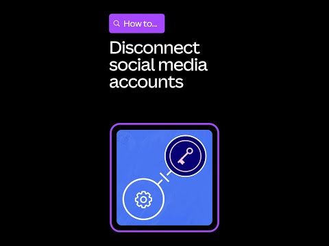 Mobile | How to disconnect social media accounts