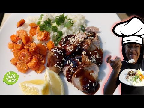 COOK WITH ME! PORK BULGOGI TENDERLOIN MEAL BY HELLO FRESH