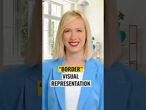 BORDER Explanation and Usage Examples