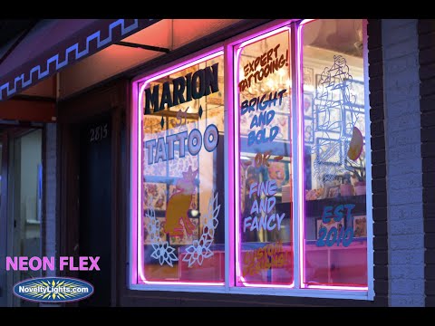 LED Neon Flex Installation
