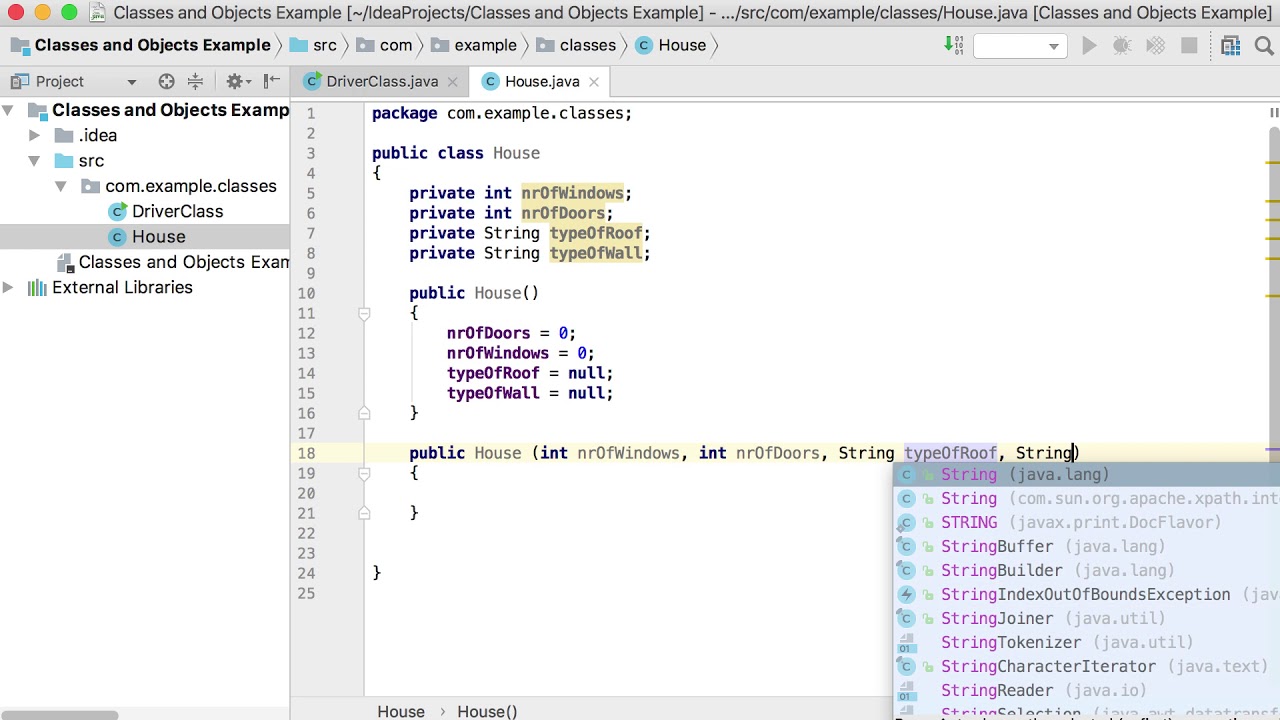 23. Classes And Objects in Java