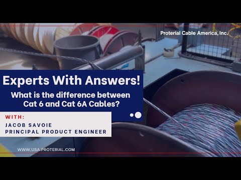 Experts with Answers! What is the difference between Cat 6 and Cat 6A Cables?