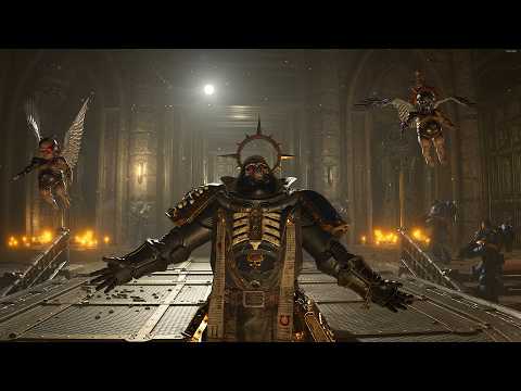 Chaplain's motivational speech to the Ultramarines before battle