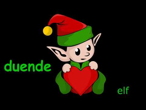Rosie & Andy: Spanish for Kids - Word of the Day - elf / duende