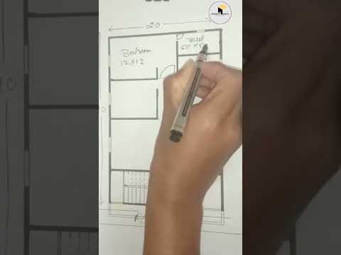 20x40House Plan |house map