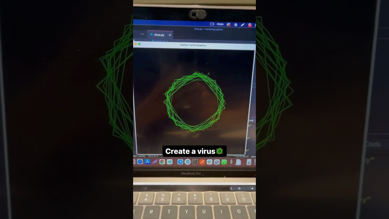 How to create a virus using python🦠