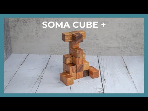 Soma Puzzle Cube Brain Teaser Eco Friendly Board Games Adults Kids Boy Gift
