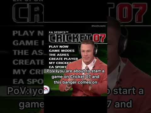 Cricket 07 had one of the best video game soundtracks World Cup 2023 Cricket 24
