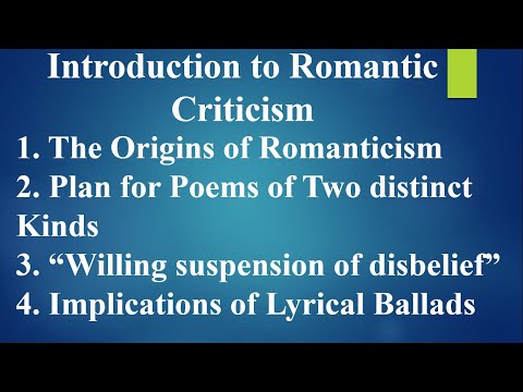Introduction to Lyrical Ballads