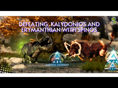 Conquering the EPIC New Miniboss - Kalydonios & Erymanthian with Spinos ASTRAEOS! | ASA