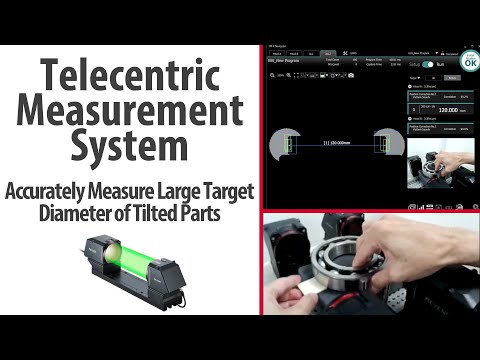 Accurately Measure Large Target Diameter of Tilted Parts with Dual Head TM-X5000 System