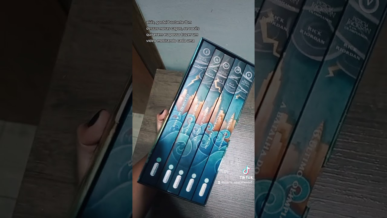 Unboxing do Box de Percy Jackson 💙 Maria Nascimento