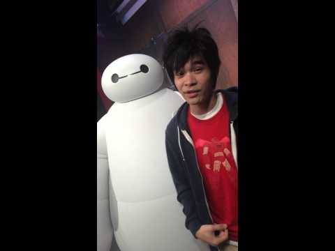 A special message to the Disney fandom from hiro and baymax