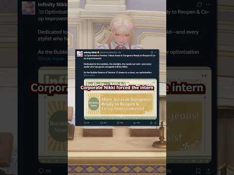 Recent Infinity Nikki Optimization Post summarizied!