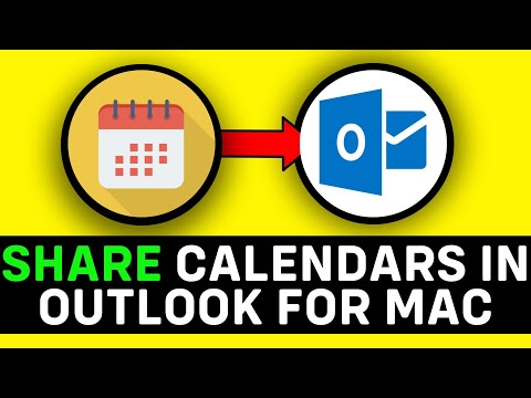 UPDATED 2025! How to Share Calendars in Outlook for Mac