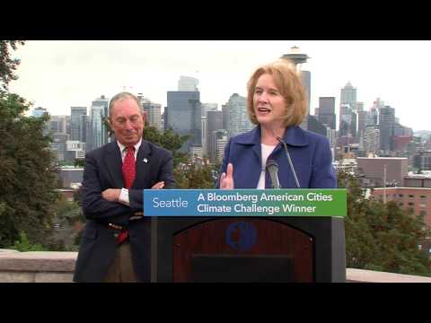 Former NYC Mayor Michael Bloomberg names Seattle winner of American Cities Climate Challenge