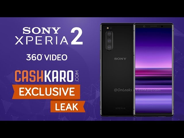 The Sony Xperia 2 has leaked entirely weeks before the Xperia 1's ...