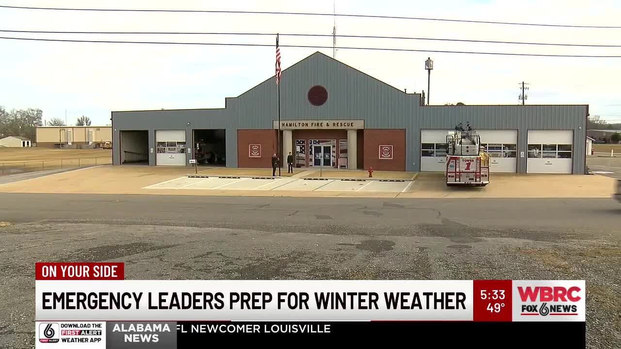 Emergency leaders prep for winter weather