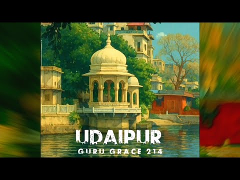 Convert this image into Ghibli style Udaipur Rajasthan Ghibli Art #ghibli #rajasthan 😍❣️