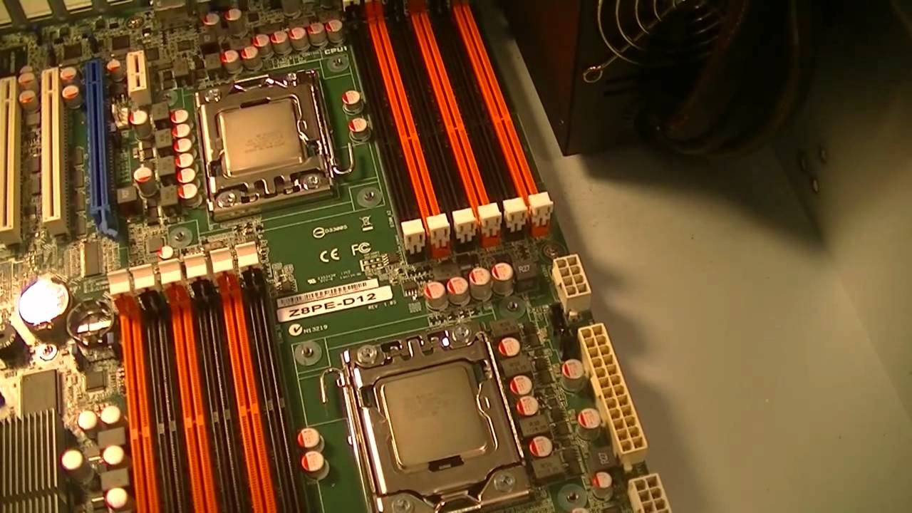 How to build a server computer: Part4 Installing the CPUs