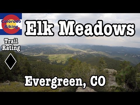 Elk Meadow/Bergen Peak Loop Mountain Bike Trail, Kittredge, Colorado