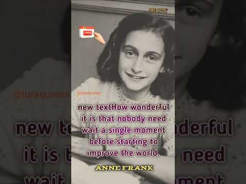 Inspirational Quotes In English | Anne Frank #annefrank #shorts #shortsvideo #youtubeshorts