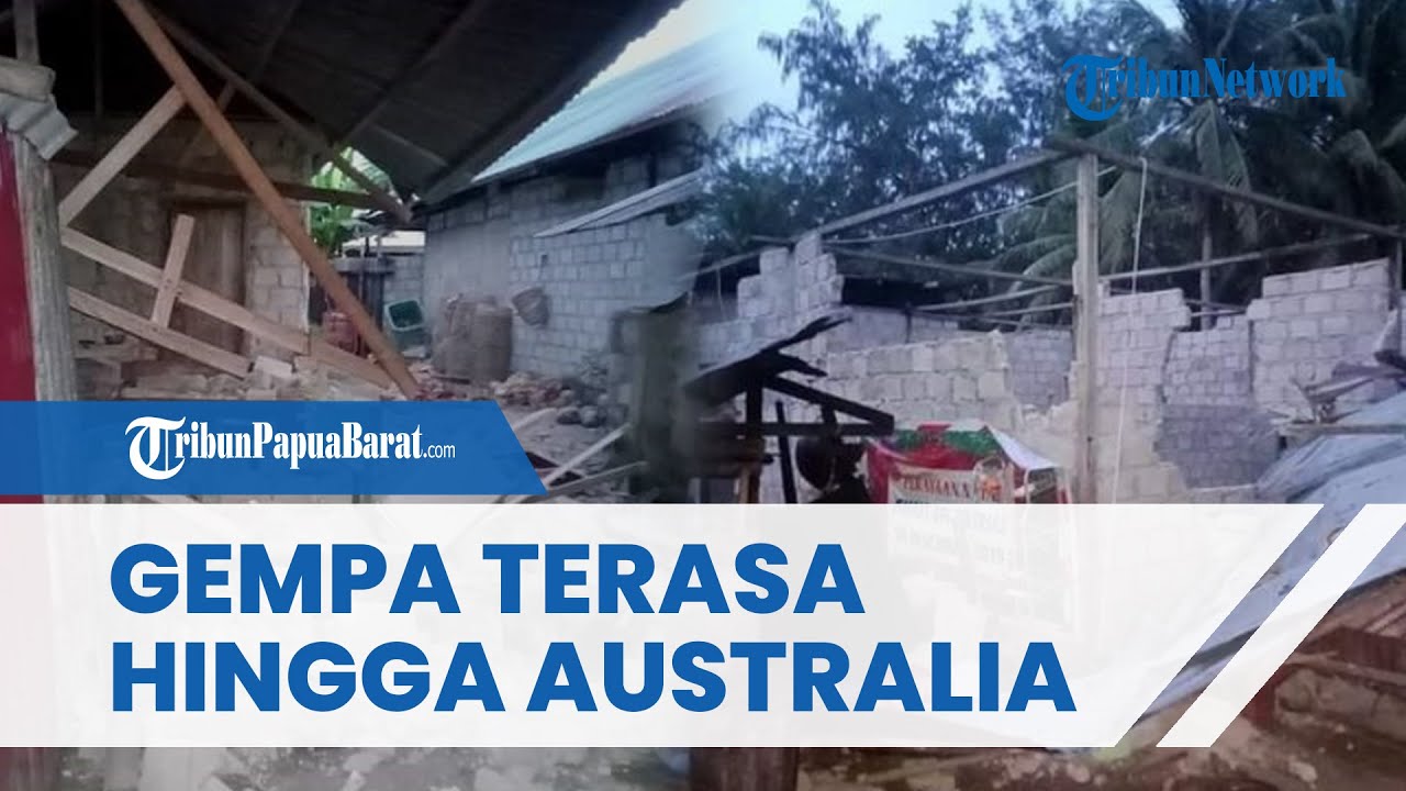 Getaran Gempa Maluku Terasa hingga Darwin Australia Utara, Tak ...