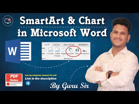 SmartArt & Chart in Microsoft Word