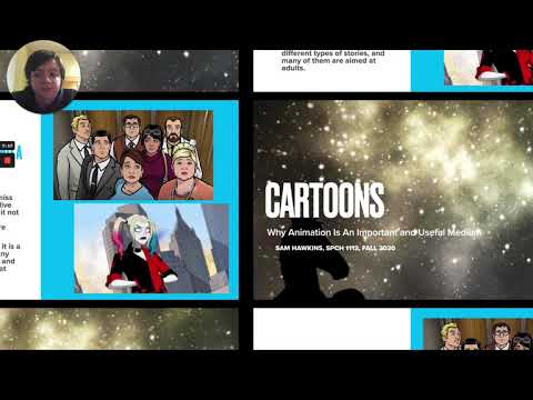 SAU Persuasive Speech | Cartoons: Why Animation is an Important and Useful Medium (Fall 2020)