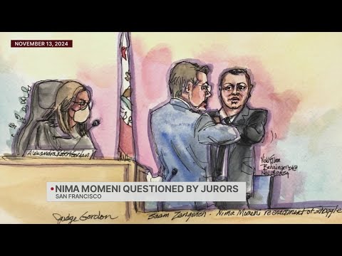 Jurors ask Nima Momeni dozens of questions for murder trial