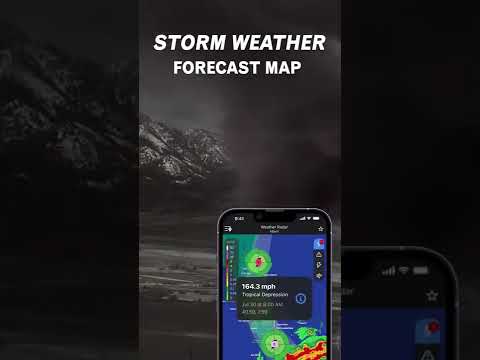Storm and snow warning weather forecast app